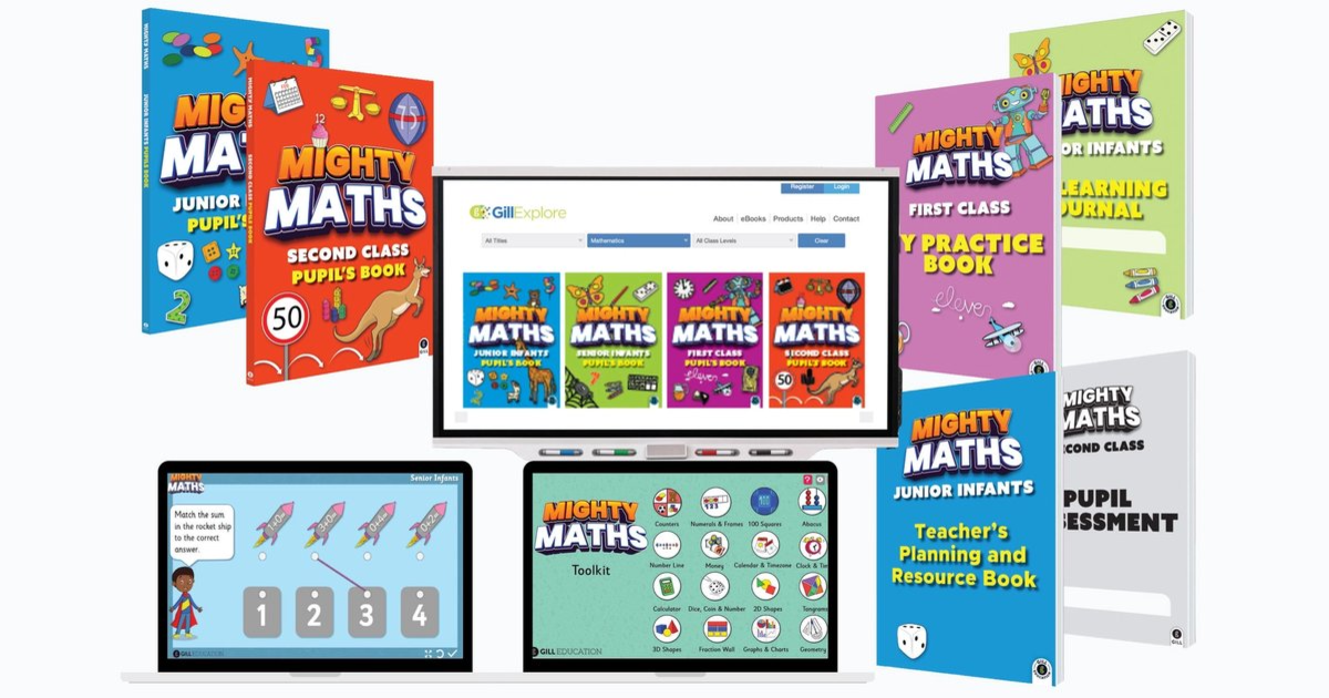 Mighty Maths | Primary Maths Programme | For new PMC - Gill Education