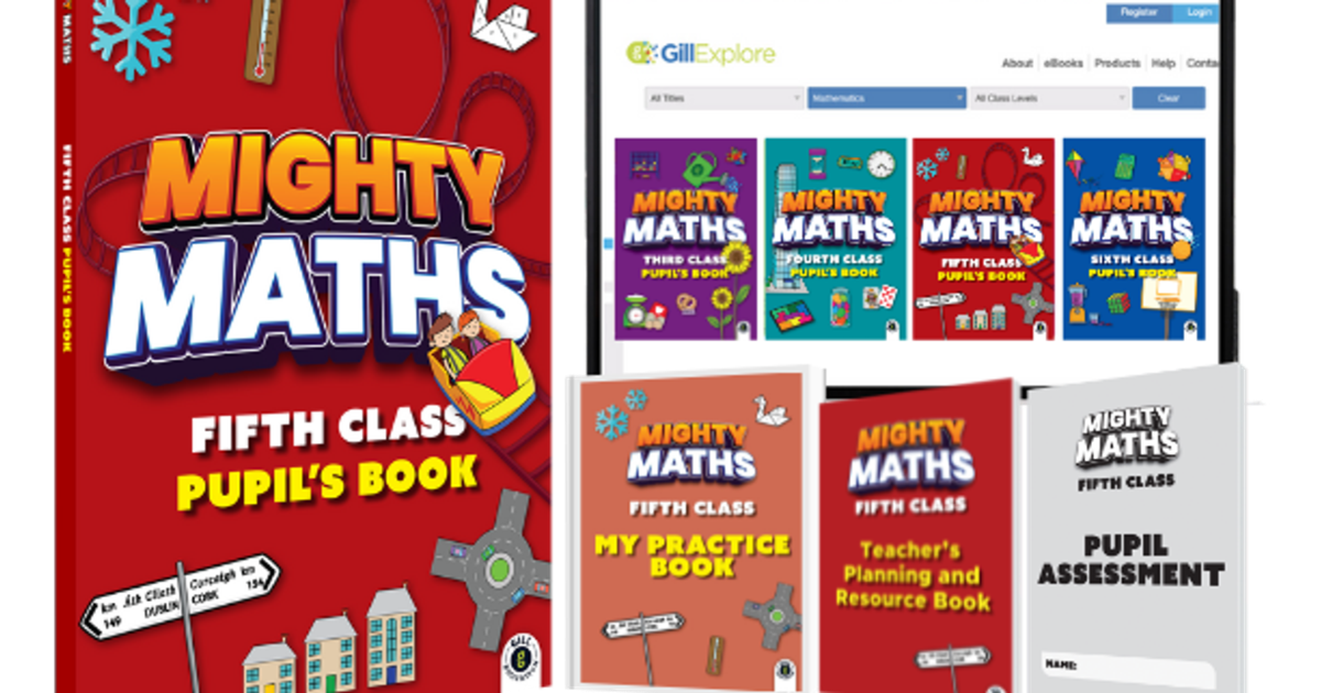 Mighty Maths | Primary Maths Programme | 5th Class - Gill Education