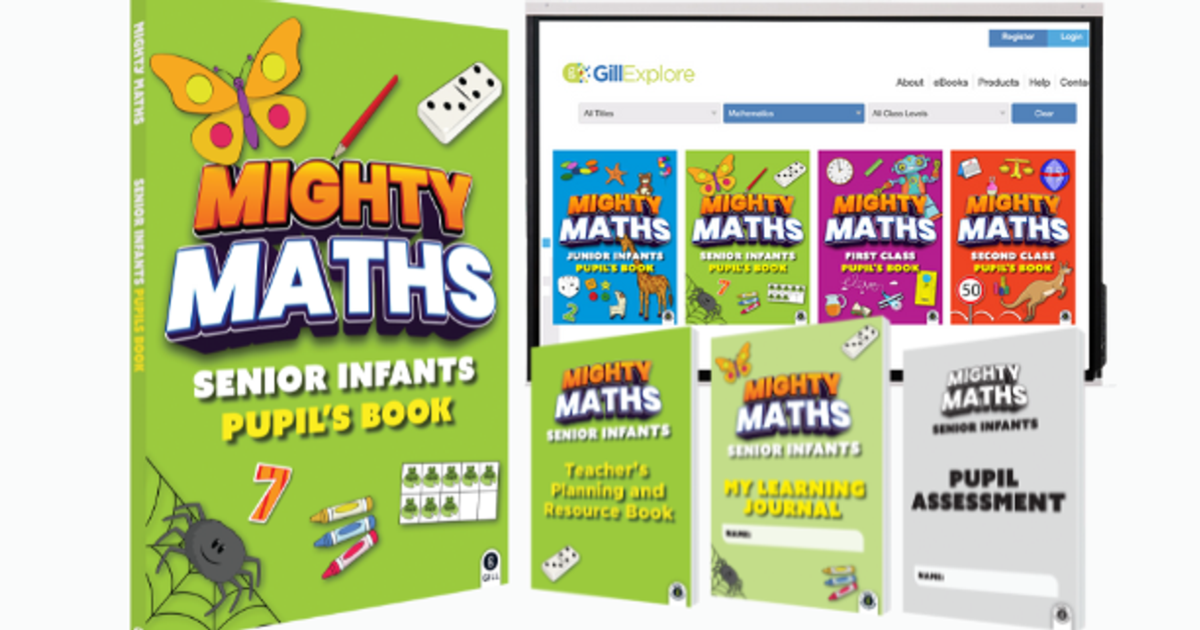 Mighty Maths | Primary Maths Programme | Senior Infants - Gill Education