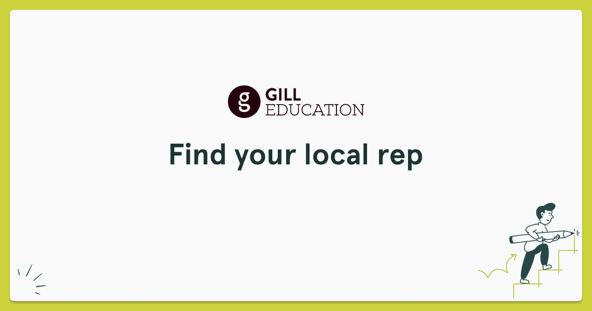 Find your local rep - Gill Education
