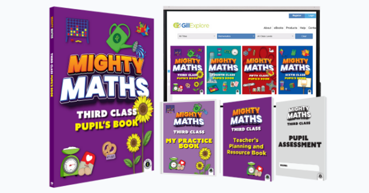 Mighty Maths | Primary Maths Programme | 3rd Class - Gill Education