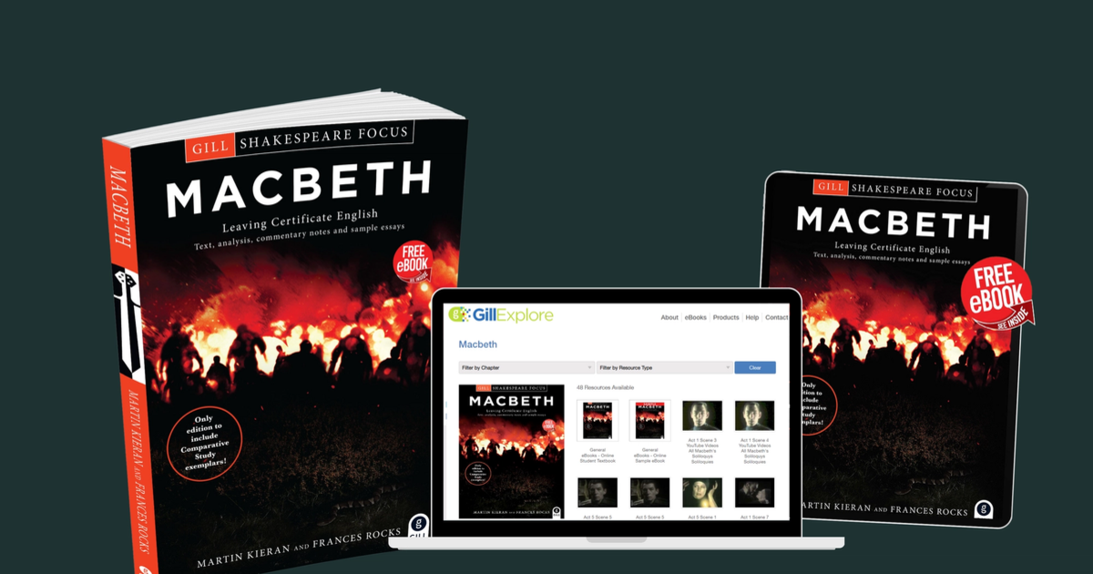Macbeth Gill Shakespeare Focus Leaving Certificate English Gill Education